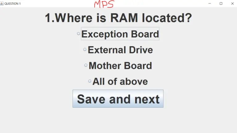 Online Quiz Application Using Java Gui With Complete Source Code