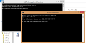 Write A Java Program That Implements A Simple Client Server Application