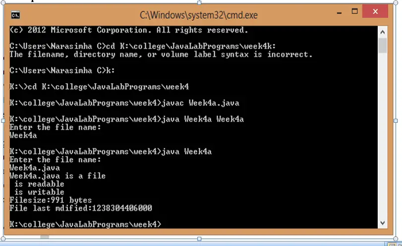 Write A Java Program That Reads A File Name From The User Then Displays