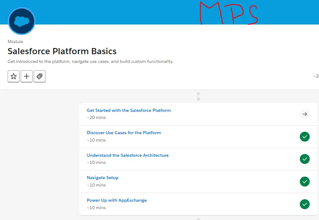 Module: Salesforce Platform Basics -Trailhead Salesforce Answers