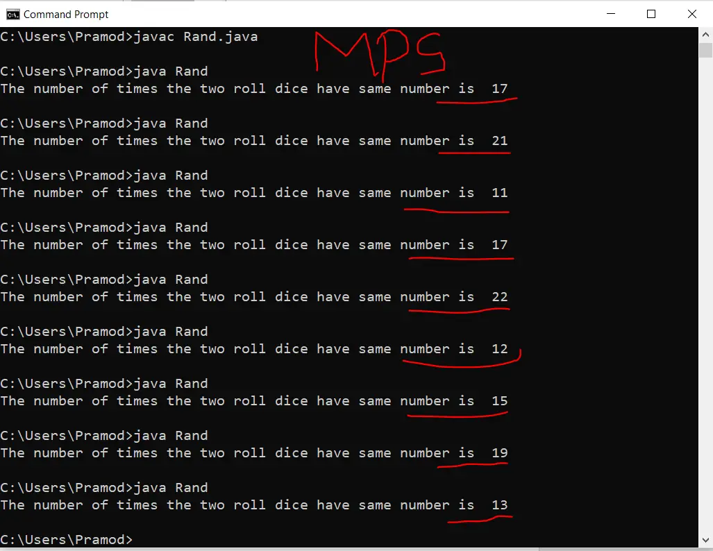 Java Roll Dice 10000 Times With Algorithm And Source Code